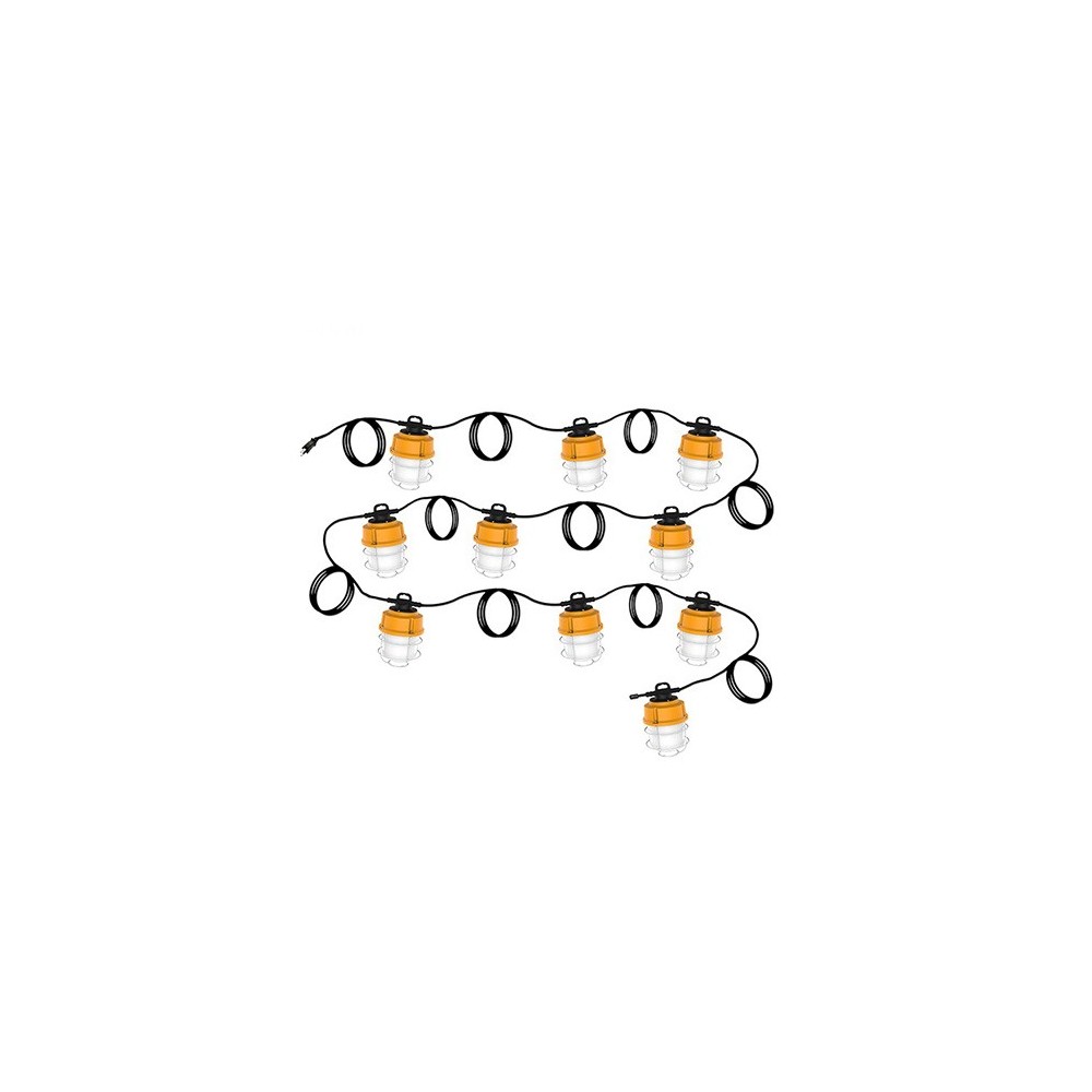 Daisy Chain Industrial Site Work String Light GKT10
